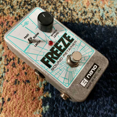 EHX Freeze w/REMOTE MOD, Original Box, infinite hold, pedal | Reverb