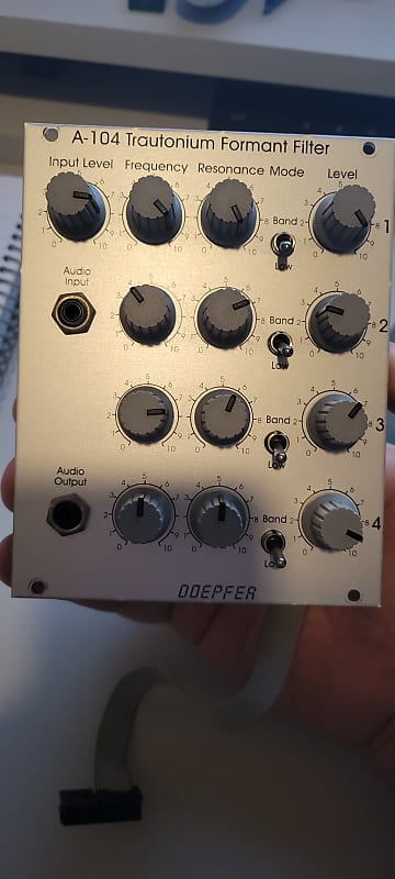Doepfer A-104 Trautonium Formant Filter | Reverb
