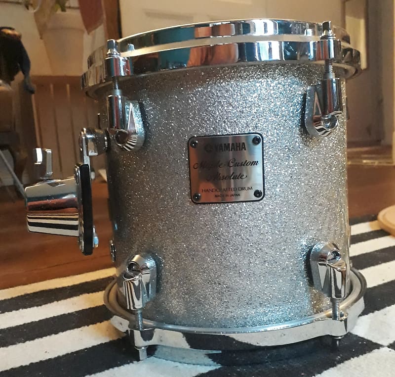 Yamaha Maple Custom Absolute 8x8 Silver Sparkle | Reverb