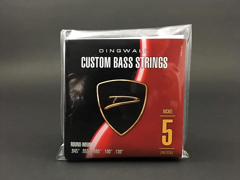 Dingwall Long-Scale 5-String Set - Nickel Plated | Reverb