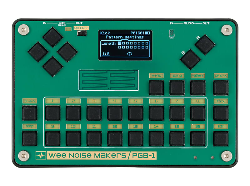 Wee Noise Makers PGB-1 Compact Open-Source Groovebox | Reverb
