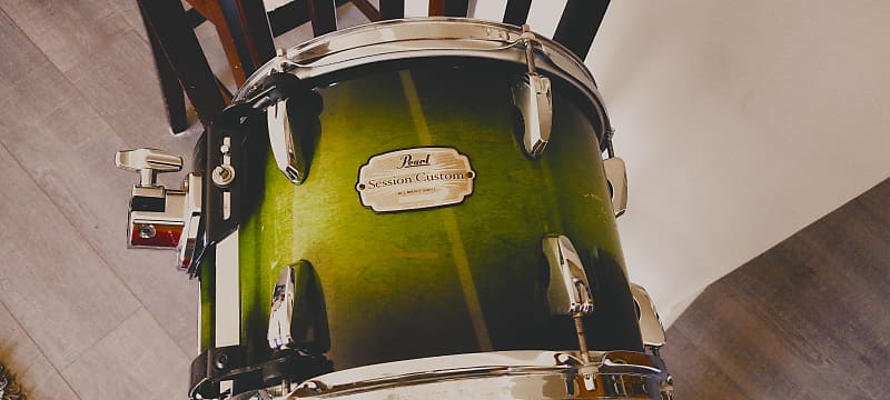 Pearl 12" Maple Session Custom - Green Burst | Reverb