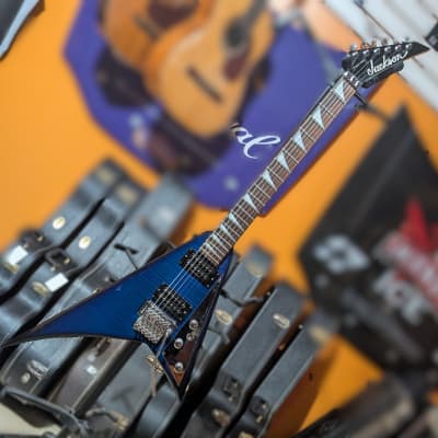 Jackson Randy Rhoads RR3 2000's - Blue Burst | Reverb