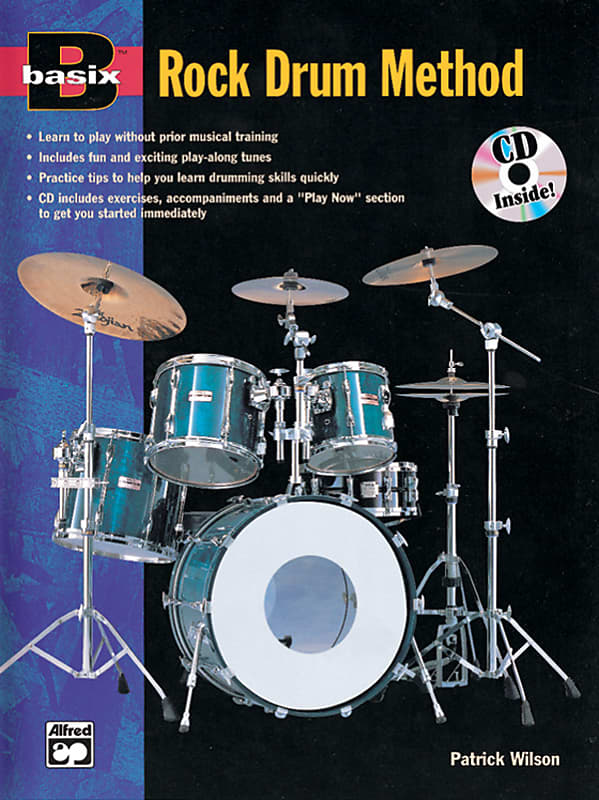 Alfred Basix®: Rock Drum Method Book & CD | Reverb Australia