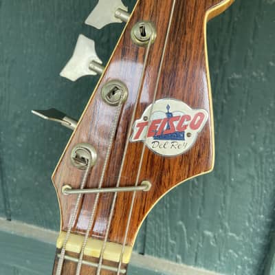 Teisco Spectrum EB-120 Bass 1960s Candy Apple Red | Reverb