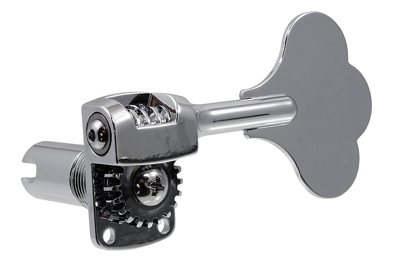 Lightweight Bass Side Bass Tuning Key (1), 1/2" Post - CHROME | Reverb