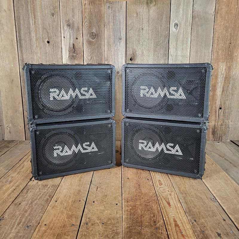 Ramsa WS-A80 (x4) Passive Two-Way Speakers 8 Ohm | Reverb UK