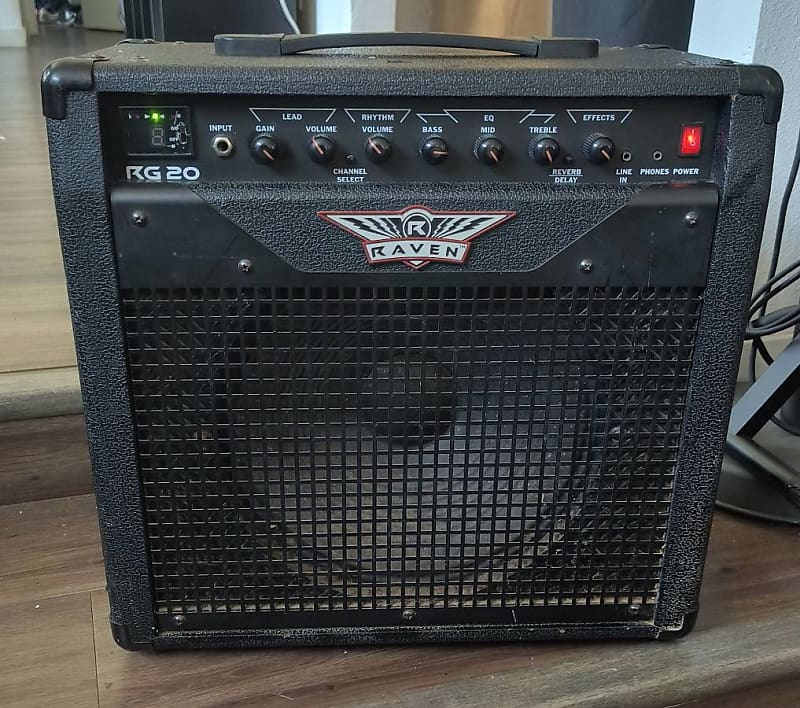 Raven RG 20 (20 Watt) Guitar Combo Amp. w/ Reverb & Built-in | Reverb