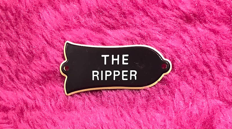 Gibson Gibson "The Ripper" Bass Guitar Truss Rod Cover 1970's | Reverb
