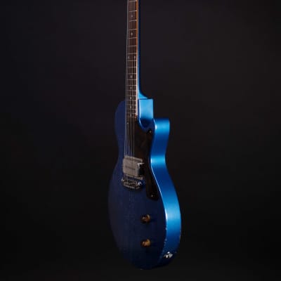 Hammett Guitar Co. H240 Razor 2023 - Metallic Pelham Blue | Reverb UK