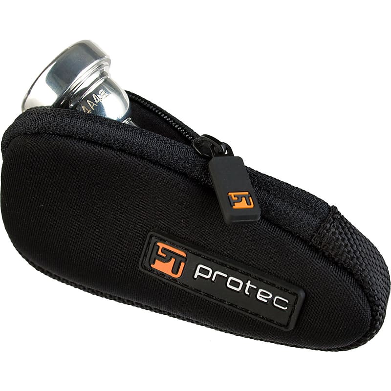 Protec Neoprene Single Trumpet Mouthpiece Pouch - Black | Reverb