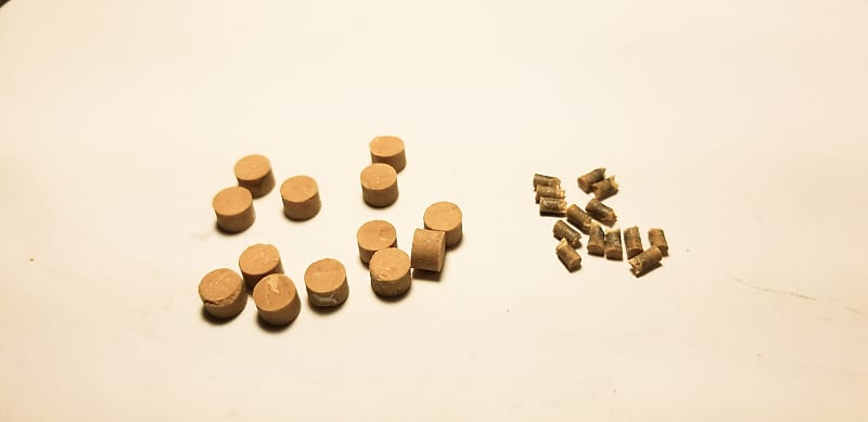 Real Aged Clay Dot Inlay For Fender Stratocaster Or | Reverb