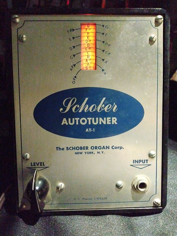 Shober AT1 Strobe Tuner 1960s | Reverb