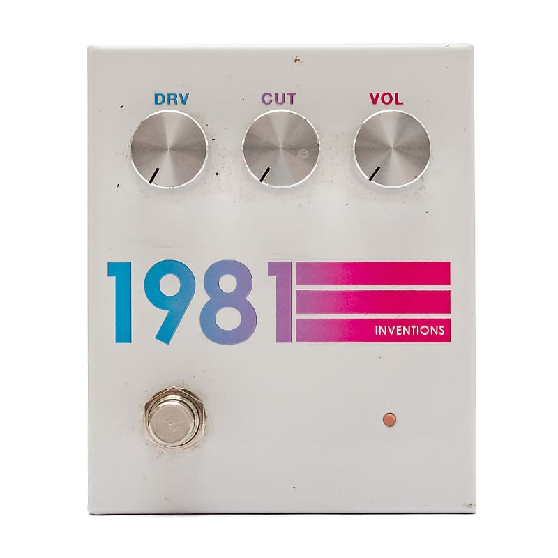 1981 Inventions - DRV - Overdrive Guitar Pedal - x1133 - USED | Reverb