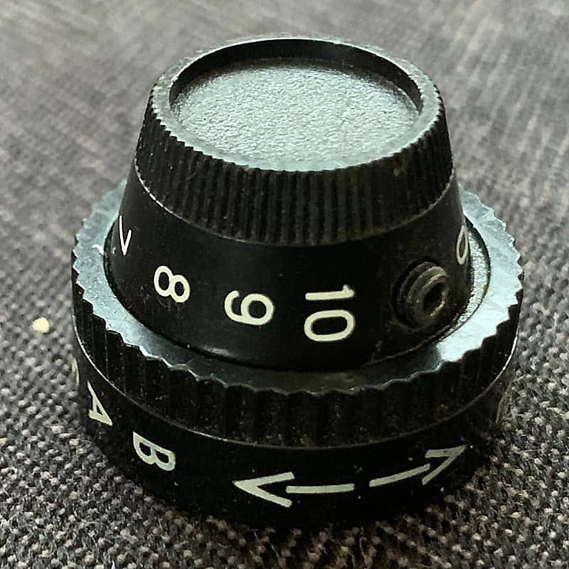 Ovation Concentric Knobs 1980's - Black | Reverb