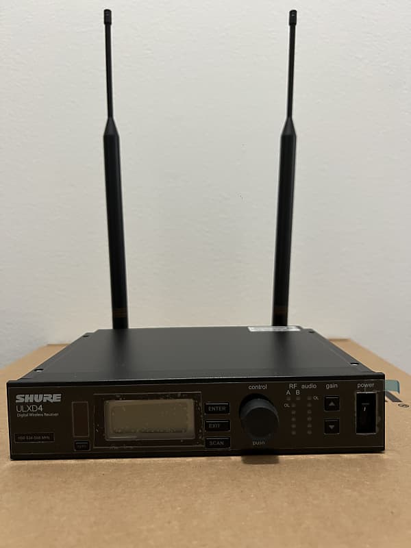 Shure ULXD4 2022 Black | Reverb