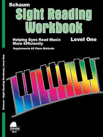 Schaum Sight Reading Workbook Level 1 | Reverb