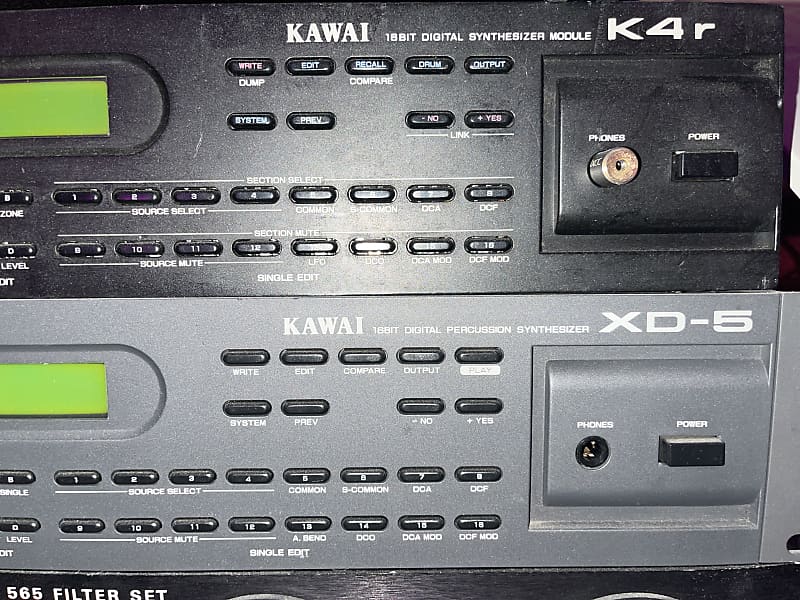 Kawai K4R + XD-5 + MM-16 | Reverb