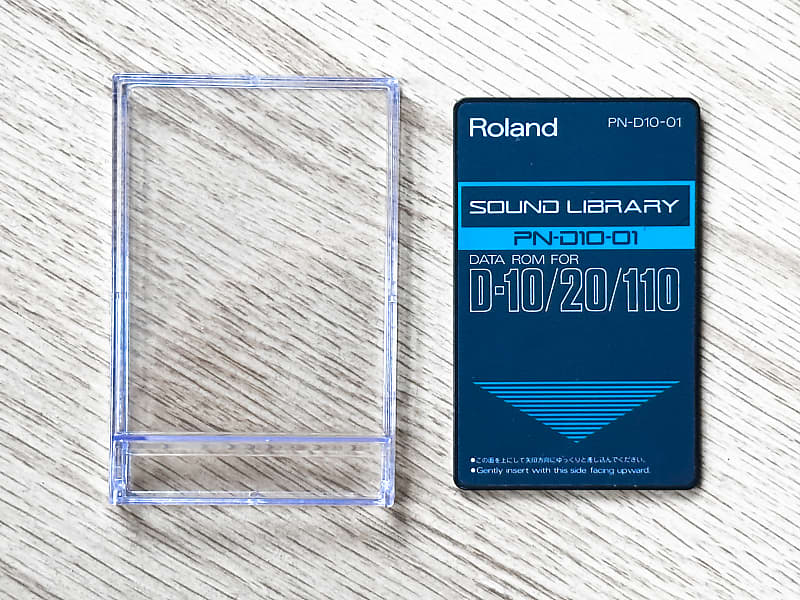 Roland PN-D10-01 ROM voice card (D-10 / D-20 / D-110) | Reverb