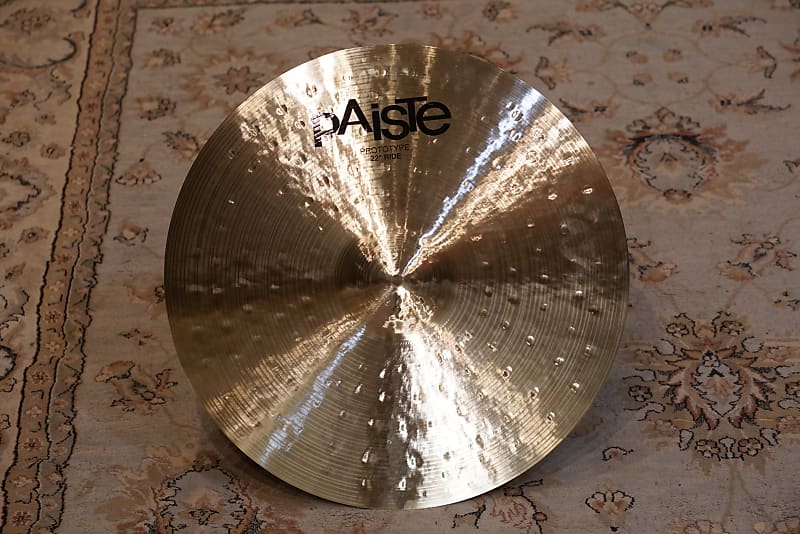 Paiste 22" Prototype Ride Cymbal - 2665g | Reverb