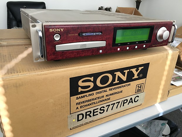 Sony DRE-S777/PAC Sampling Digital Stereo Reverb | Reverb