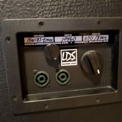 Low Down Sound LDS 15/6/1 Early 2000s - Black | Reverb