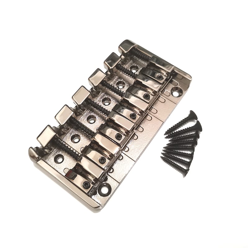 Ibanez Accu-Cast B306 6 Strings Bass Bridge - Cosmo Black | Reverb
