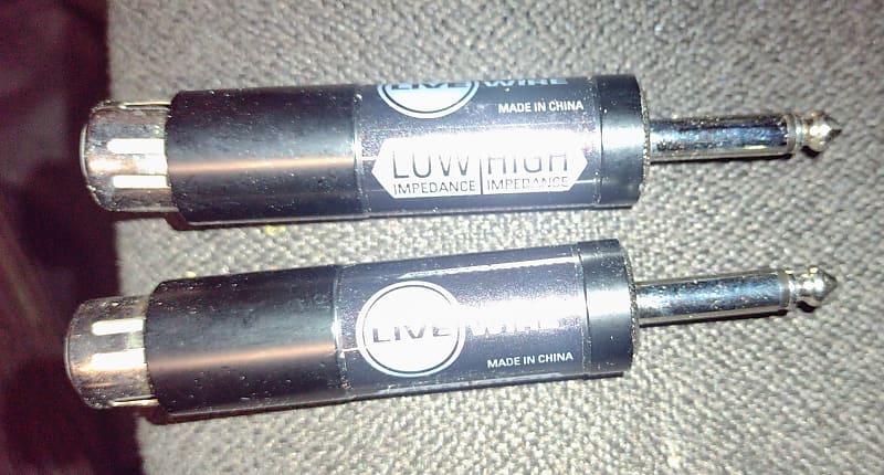 LIVE WIRE MICROPHONE IMPEDANCE TRANSFORMER Livewire | Reverb