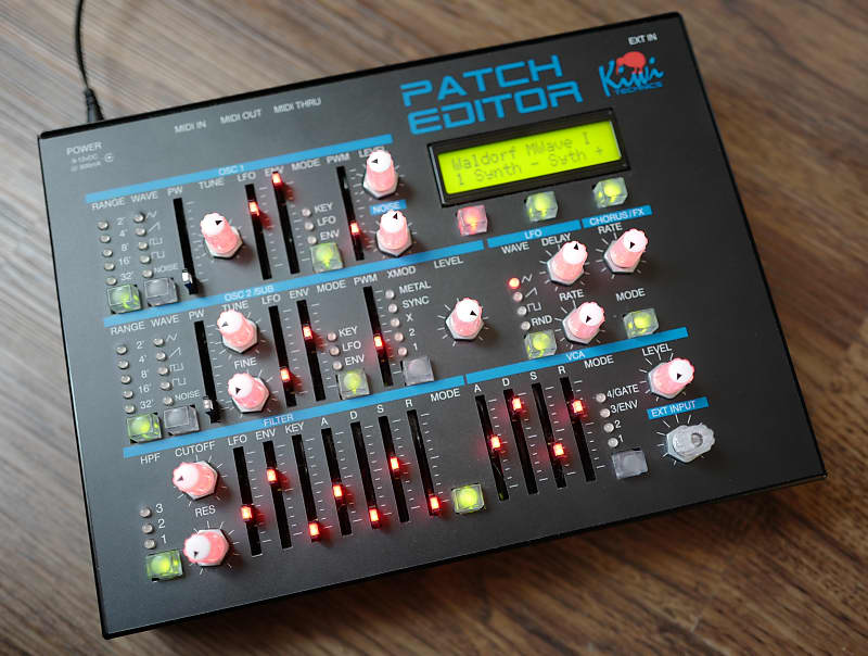 Kiwi Technics Patch Editor, Controller for Synths | Reverb