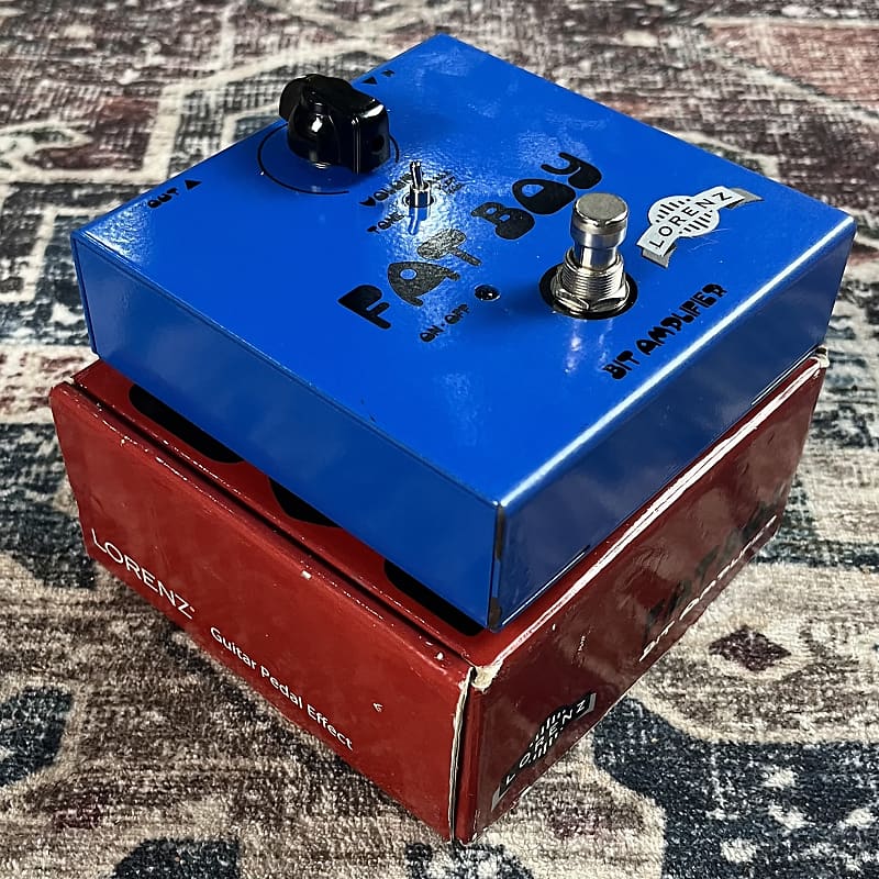 Lorenz Fat Boy Bit Amplifier Boost Guitar Effects Pedal with | Reverb