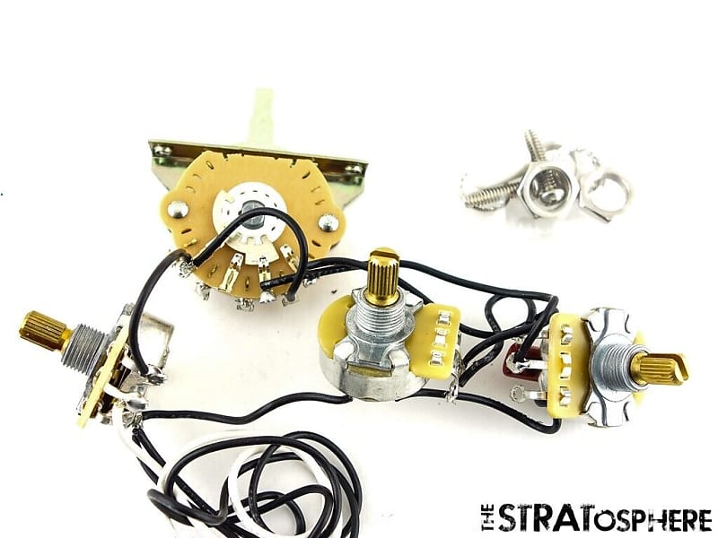 Fender Albert Hammond Jr Stratocaster Strat POTS SWITCH | Reverb