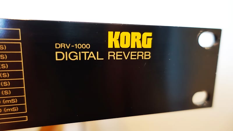 KORG DRV-1000 Reverb Effects Processor | Reverb