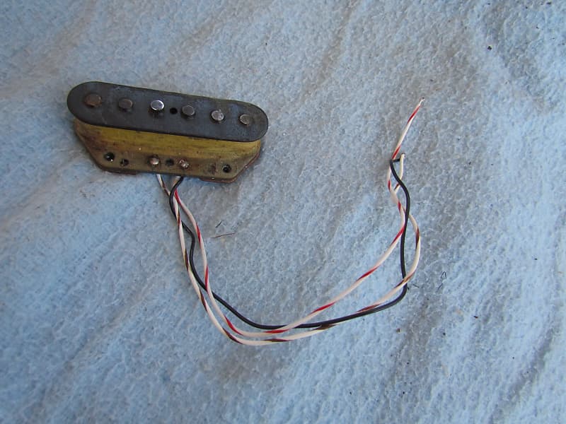 1968 Fender Telecaster Bridge Pickup Rewound New Leads | Reverb