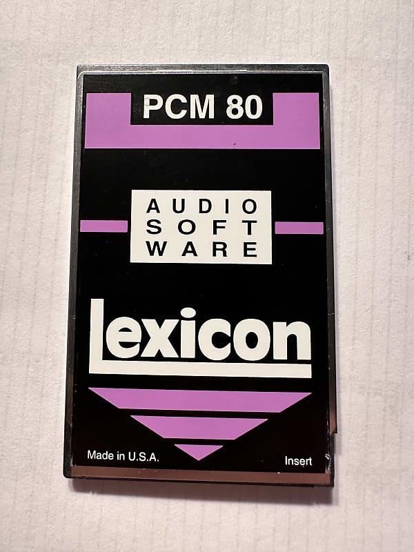 Lexicon PCM 80 1990's | Reverb