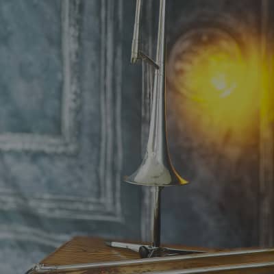 Buescher Trombone True Tone "The 400" 1930s - 1950s Silver | Reverb