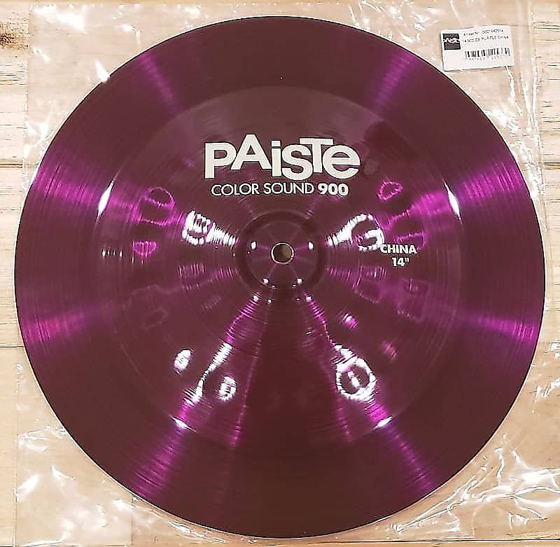 Paiste 14" 900 Series Color Sound Purple China Cymbal *IN | Reverb