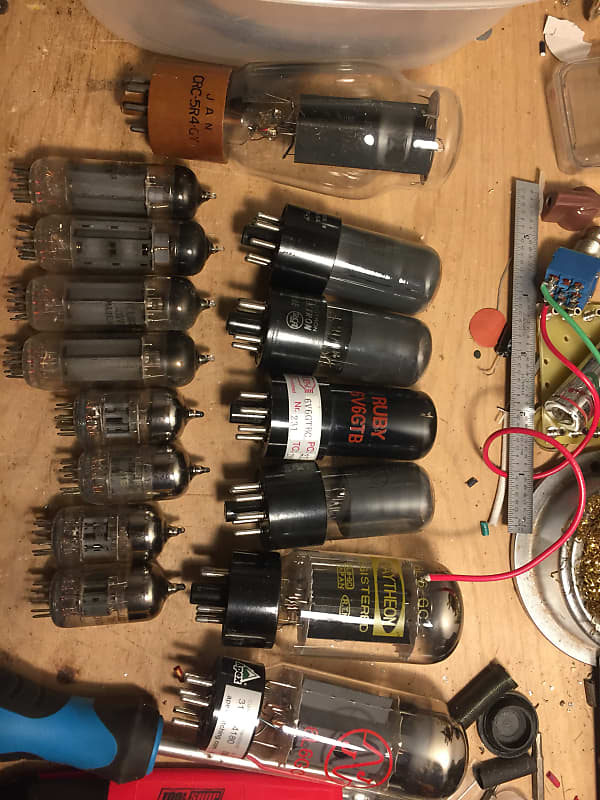 Various tubes 6v6, 5u4, 12ax7, el84, 6l6 & more | Reverb