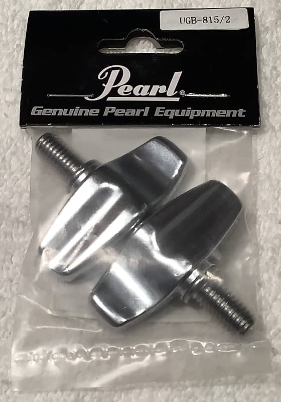 Pearl Chrome UGB-815/2 Wing Nut Bolt M8 x 15mm, 2 pack (BRAND | Reverb