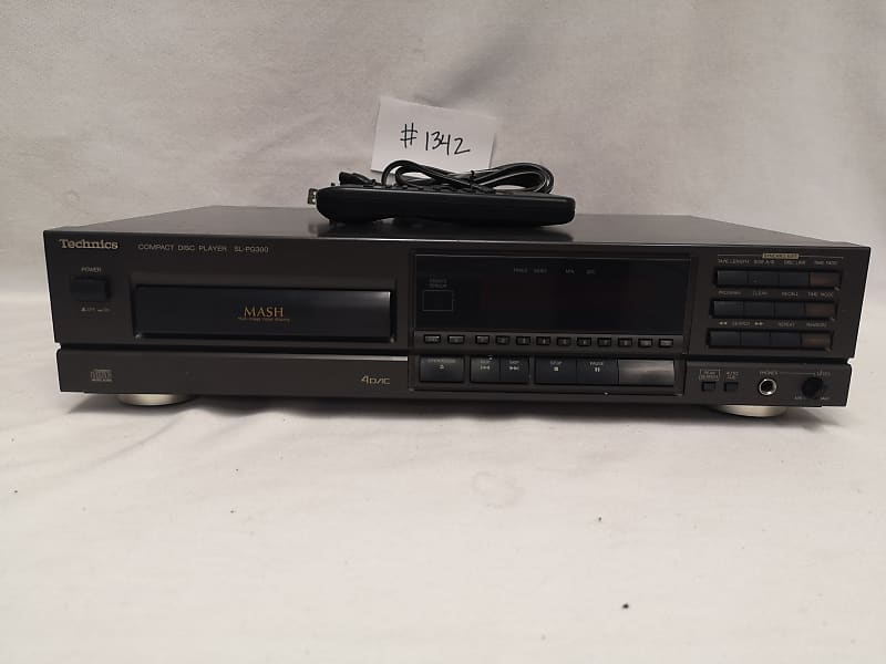 Technics SL-PG300 Compact Disc Player With Remote Control | Reverb