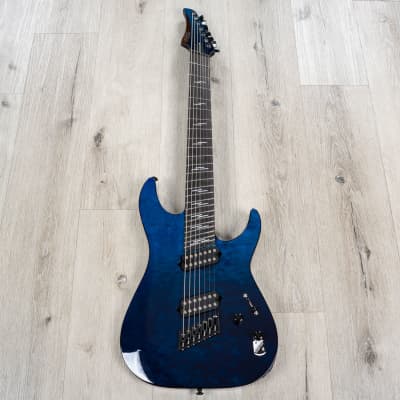 Schecter Reaper-7 Elite 7-String Multiscale Guitar, Deep | Reverb
