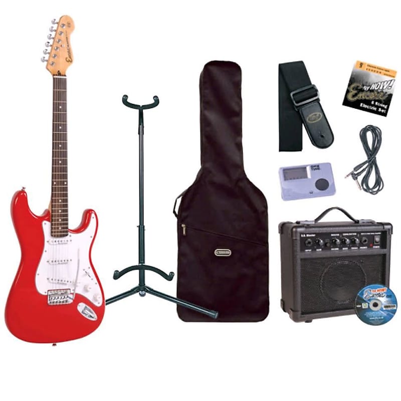Encore E6 Electric Guitar Outfit, Red | Reverb Canada