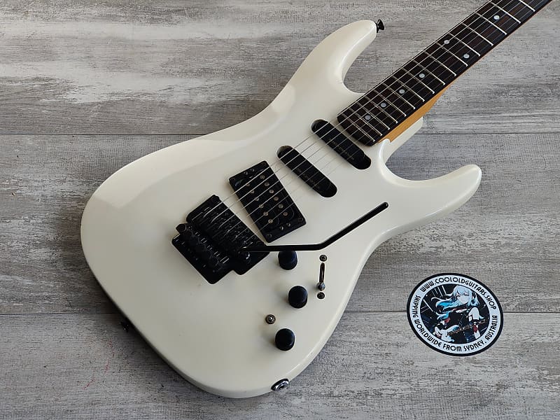 1989 Kramer 100 Series 620 HSS Superstrat w/Floyd Rose | Reverb