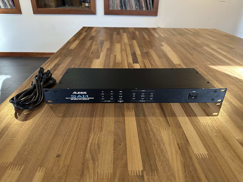 Alesis ADAT AI-1 Analog-Optical Interface 1990s - Black | Reverb