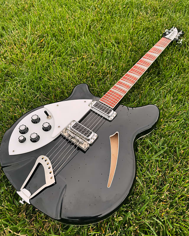 Rickenbacker 360 2018 6 string - Jetglo - left handed - | Reverb