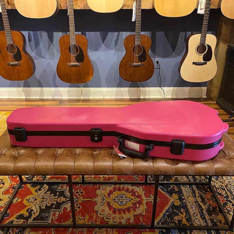 Gibson Les Paul Jr. Case Billie Joe Armstrong Pink/Leopard | Reverb