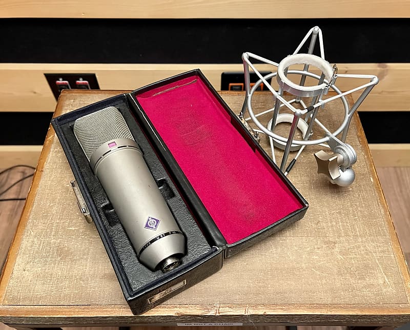 Vintage Neumann U87 With Original Case and Shock Mount. US | Reverb UK