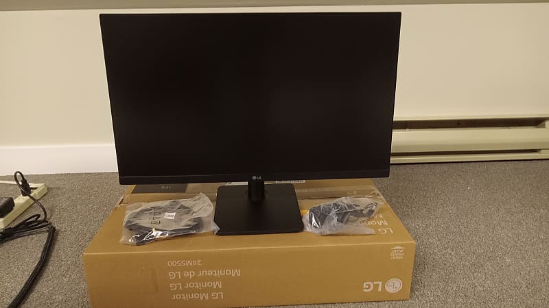 LG 24MS500-B 24-inch Computer Monitor FHD (1920x1080) 100Hz | Reverb