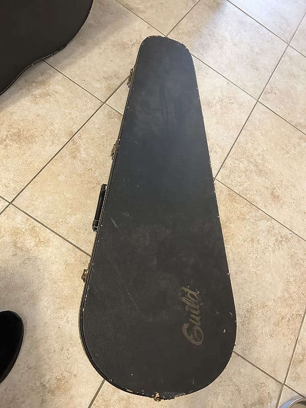 Guild Teardrop case 1970s for solidbody guitars a little | Reverb