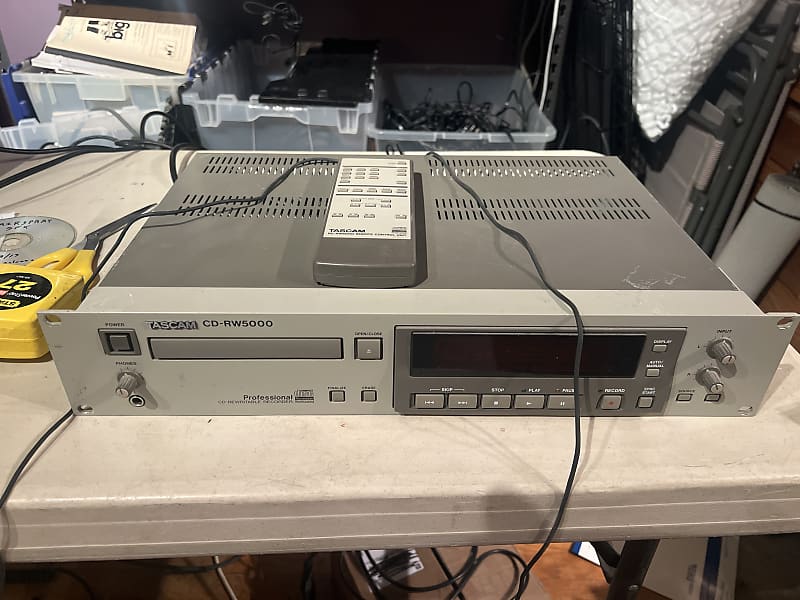 TASCAM CD-RW5000 - Grey | Reverb