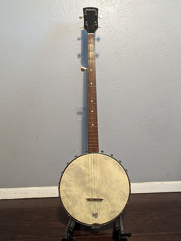 Silvertone 1960s Open Back Banjo with Hard Case - Made in USA | Reverb
